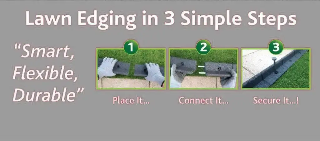 Midnight Black, Easy-Edge Garden Bed Edging by Enviro Blocks