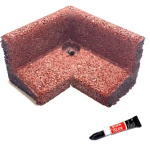 Pilbara Red Easy-Edge Garden Edging by Enviro Blocks