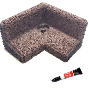 Flinders Brown Easy-Edge Garden Edging by Enviro Blocks